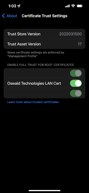 Create a SSL certificate for your home network – Alex's Engineering Blog